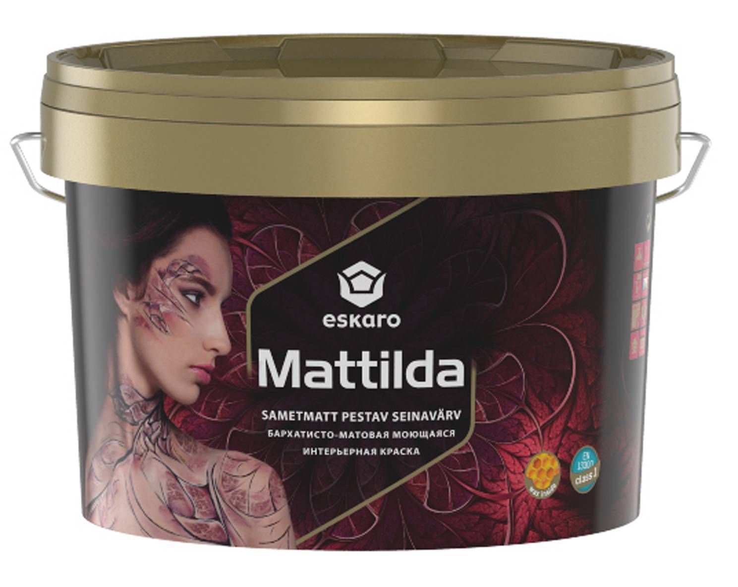 SEINAVÄRV ESKARO MATTILDA 2,85L VALGE TÄISMATT - Bauhof