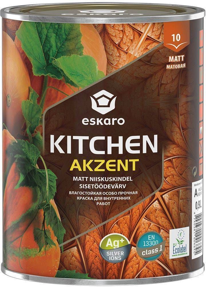 SEINAVÄRV ESKARO AKZENT KITCHEN 0,9L VALGE MATT - Bauhof