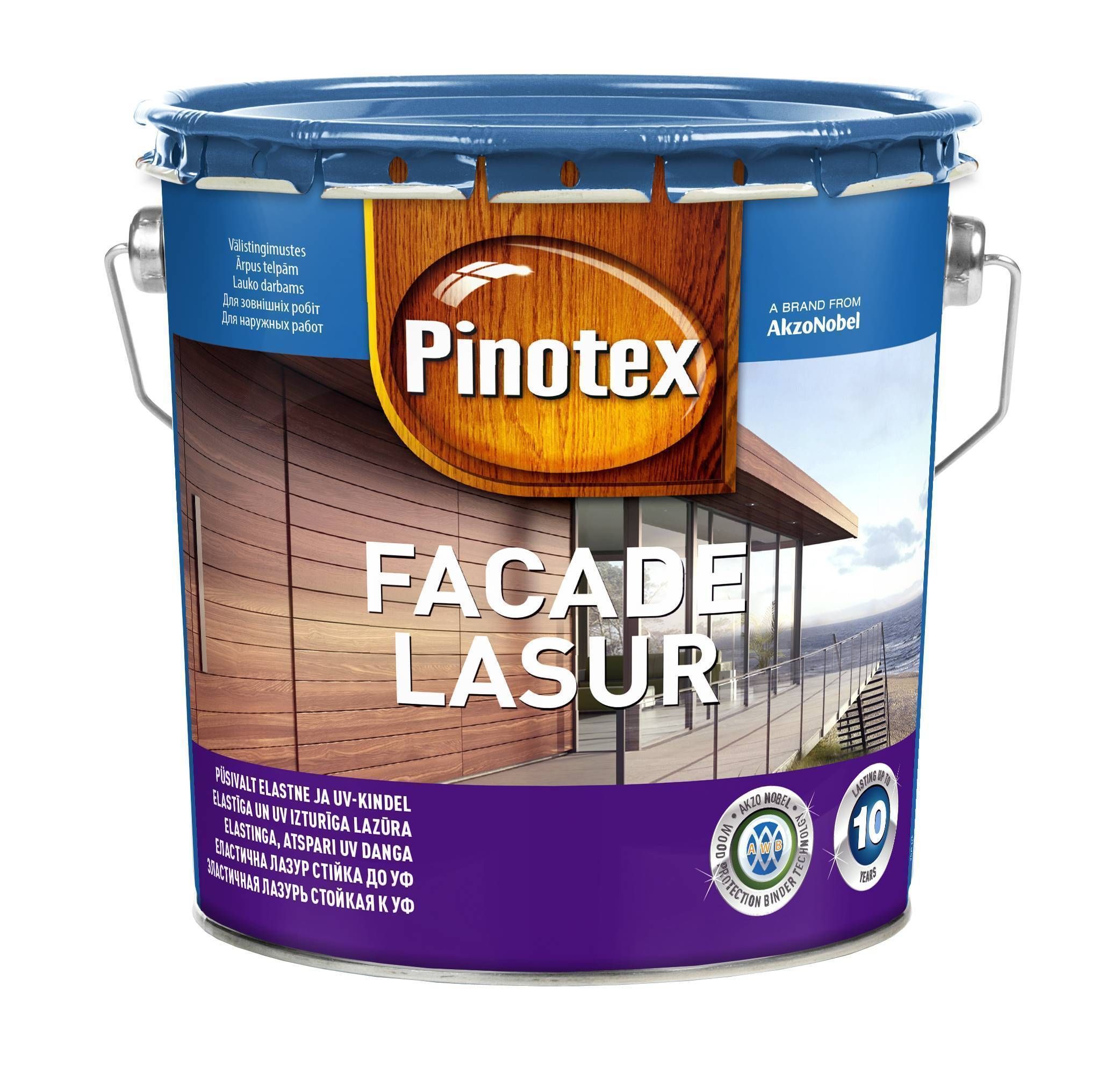 PUIDUKAITSEVAHEND PINOTEX FACADE LASUR 1L NORDIC WHITE - Bauhof