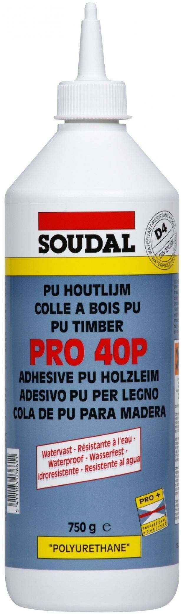 LIIM SOUDAL PRO 40 P PU 750ML - Bauhof