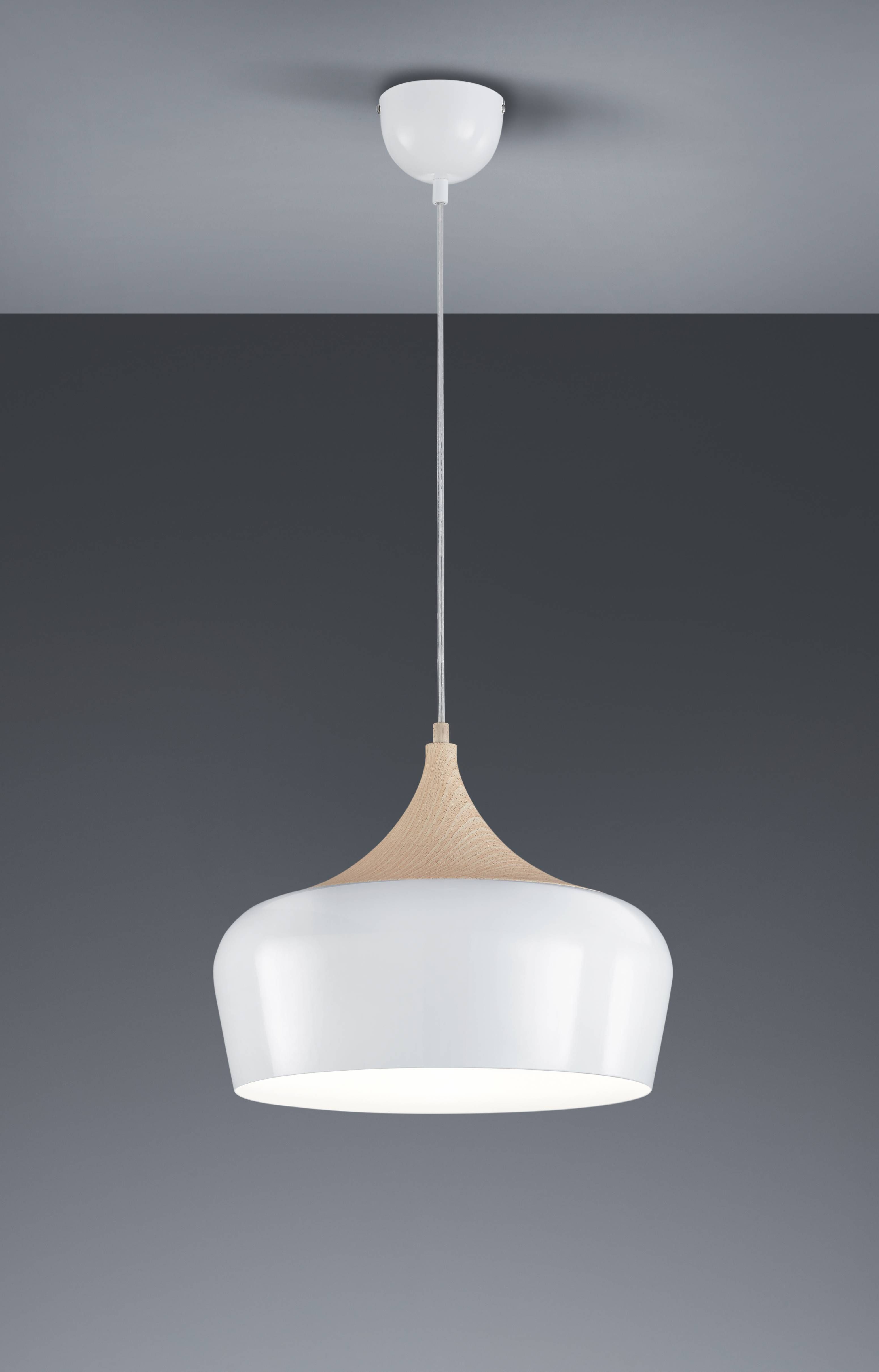 LAELAMP TRIO NABAB 60W E27 36CM VALGE/PUIT - Bauhof